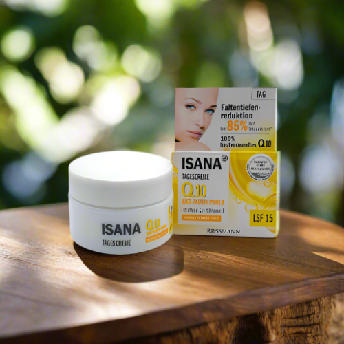 Isana Q10 Day Cream Anti-Wrinkle Power SPF 15 With Vitamin E – get cuty