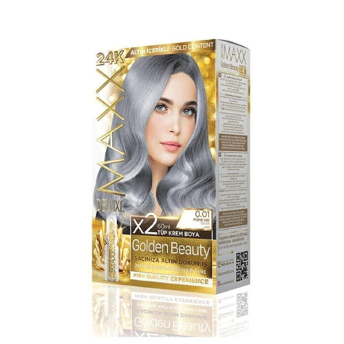 Maxx Deluxe 24K Gold Hair Dye - Silver (0.01) – get cuty