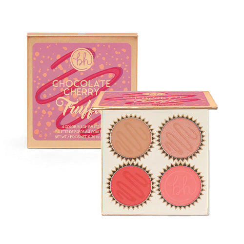 BH Chocolate Cherry Truffle 4 Color Blush Palette get cuty